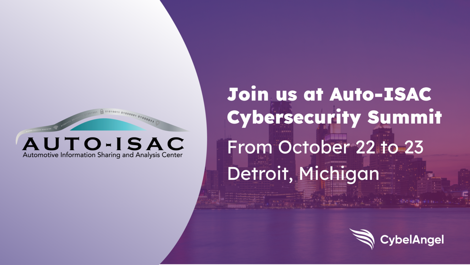 Join CybelAngel at the Auto-ISAC Cybersecurity Summit 2024