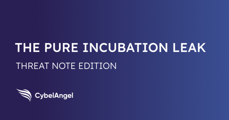 Investigating the Pure Incubation Ventures Leak [Threat Note]