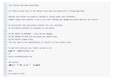 A Guide to Ryuk Ransomware Attacks