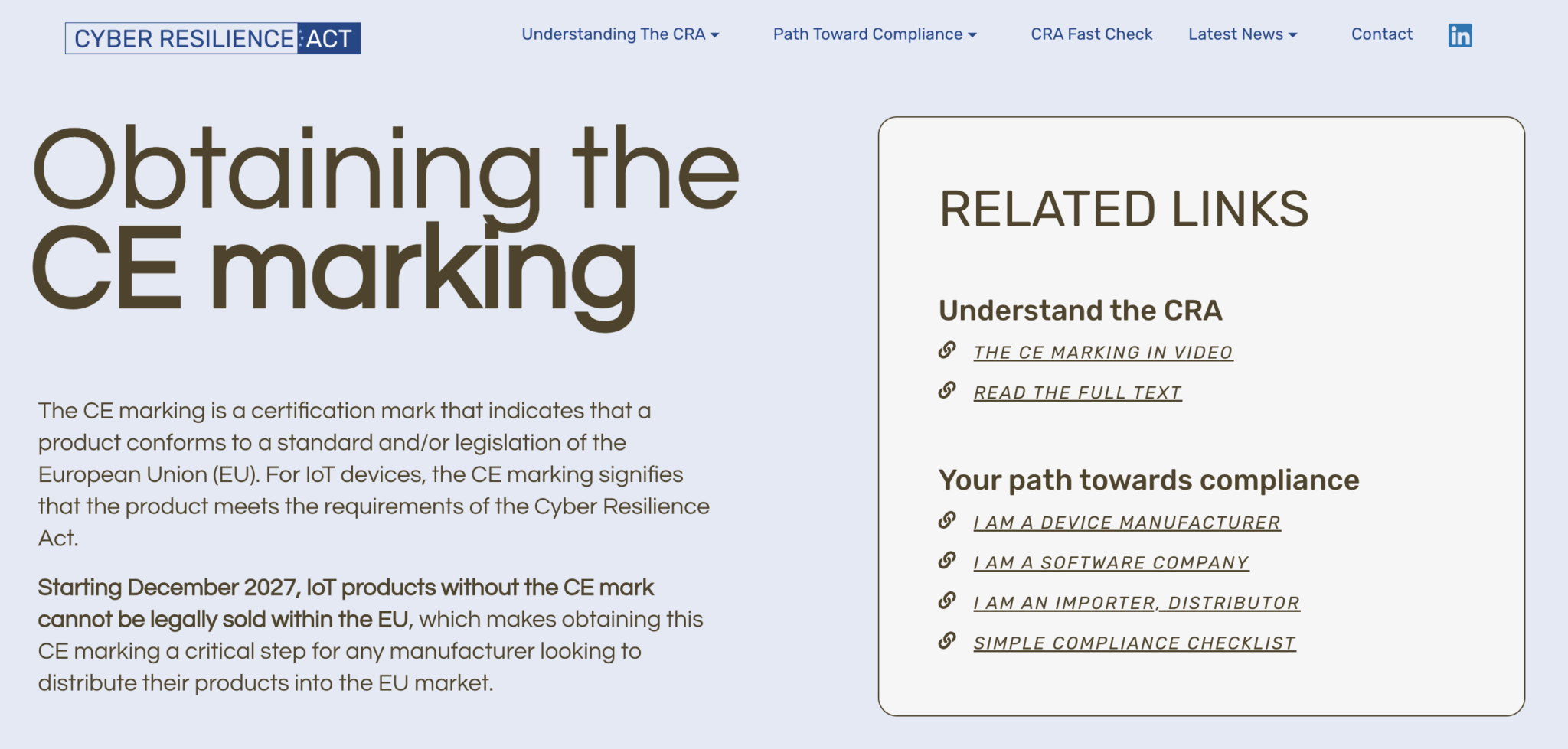 Cyber Resilience Act (CRA): What CISOs Need to Know